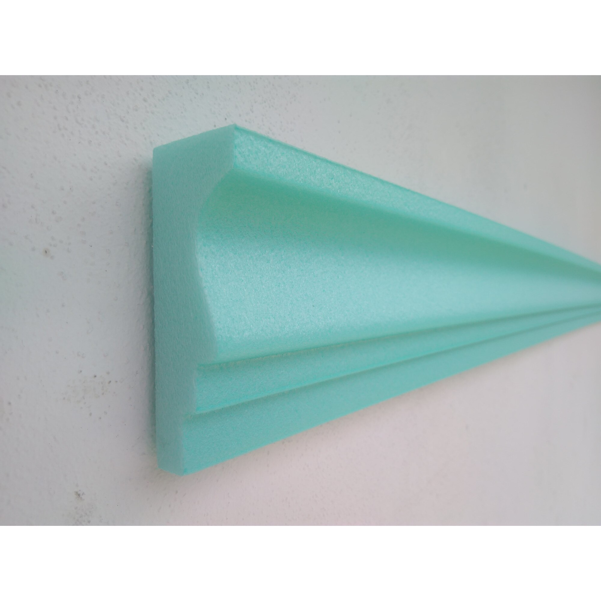 Bagheta ornamentala, din polistiren extrudat, Rm90, Verde, 1200x90 mm ...