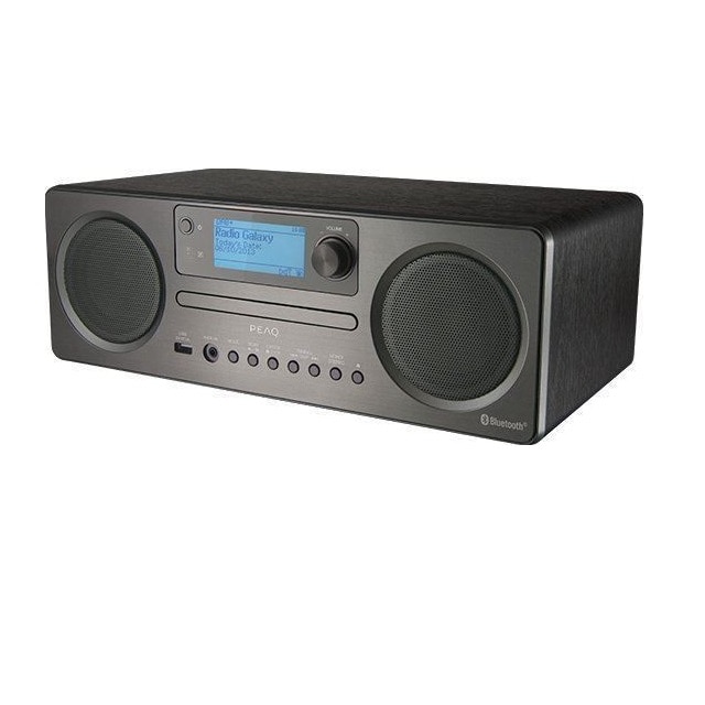 Radio/Boxe, PEAQ, Bluetooth, FM, CD, USB, WLAN, 10 W, Gri - eMAG.ro
