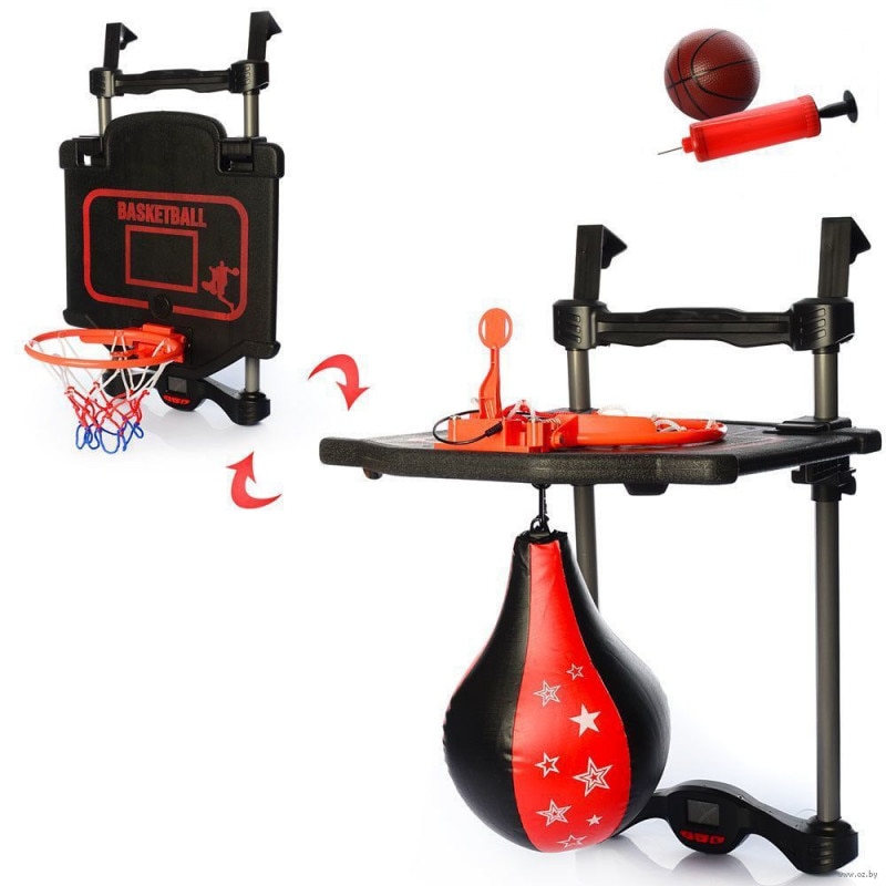 Set de baschet si box, king sport, 2 in 1 - eMAG.ro