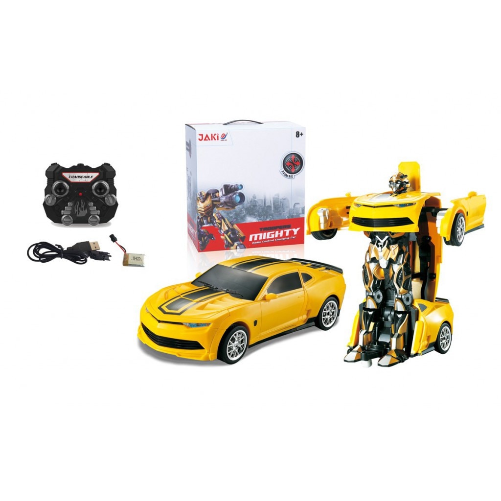 Masina, robot automat cu telecomanda, multicolor - eMAG.ro