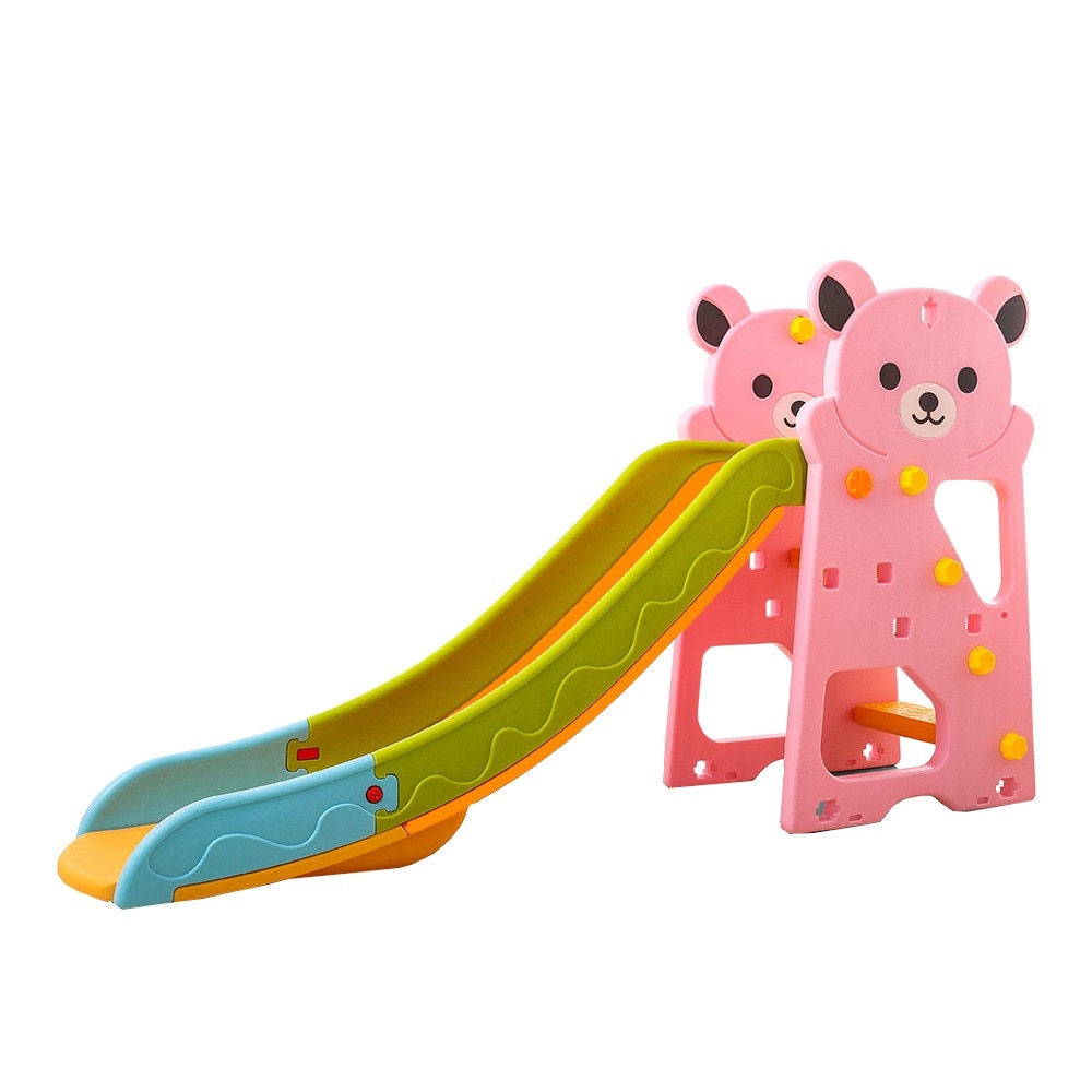 Tobogan Pentru Copii NOVOKIDS™ Happy Teddy Bear, Pentru Interior si ...