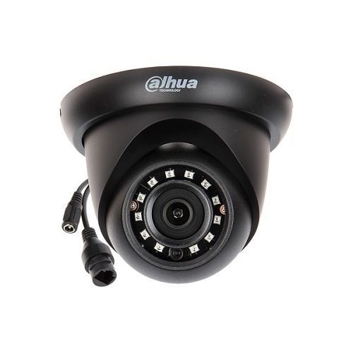 Camera de supraveghere Dahua IPC-HDW1431S-0280B-BLACK, IP Dome 4MP, CMOS 1/3'', H.265+, 2.8mm ...