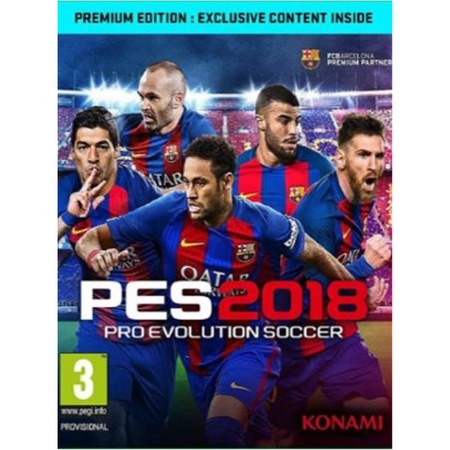 Játék Pro Evolution Soccer 2018 Premium Edition Steam Key Europe PC ...