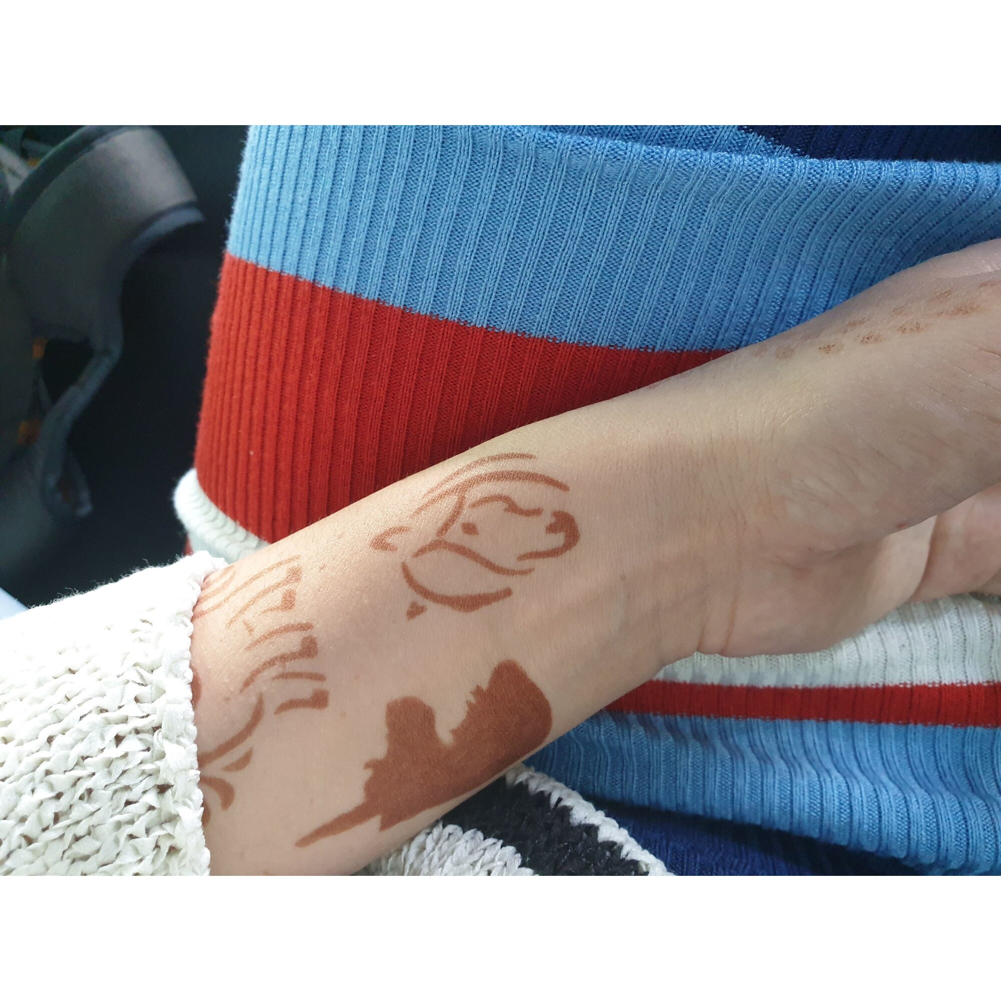 Мини комплект временни татуировки Henna Journey "Малки животни" с ...