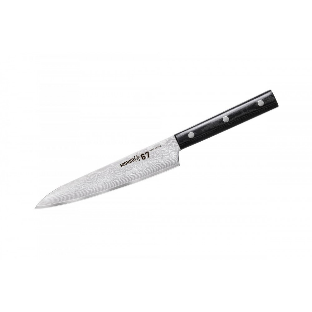 Set cutite Samura Damascus 67, otel damasc, HRC 61 - eMAG.ro