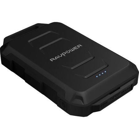 Acumulator extern RAVPower RP-PB044, 10050 mAh, Waterproof, Negru - eMAG.ro