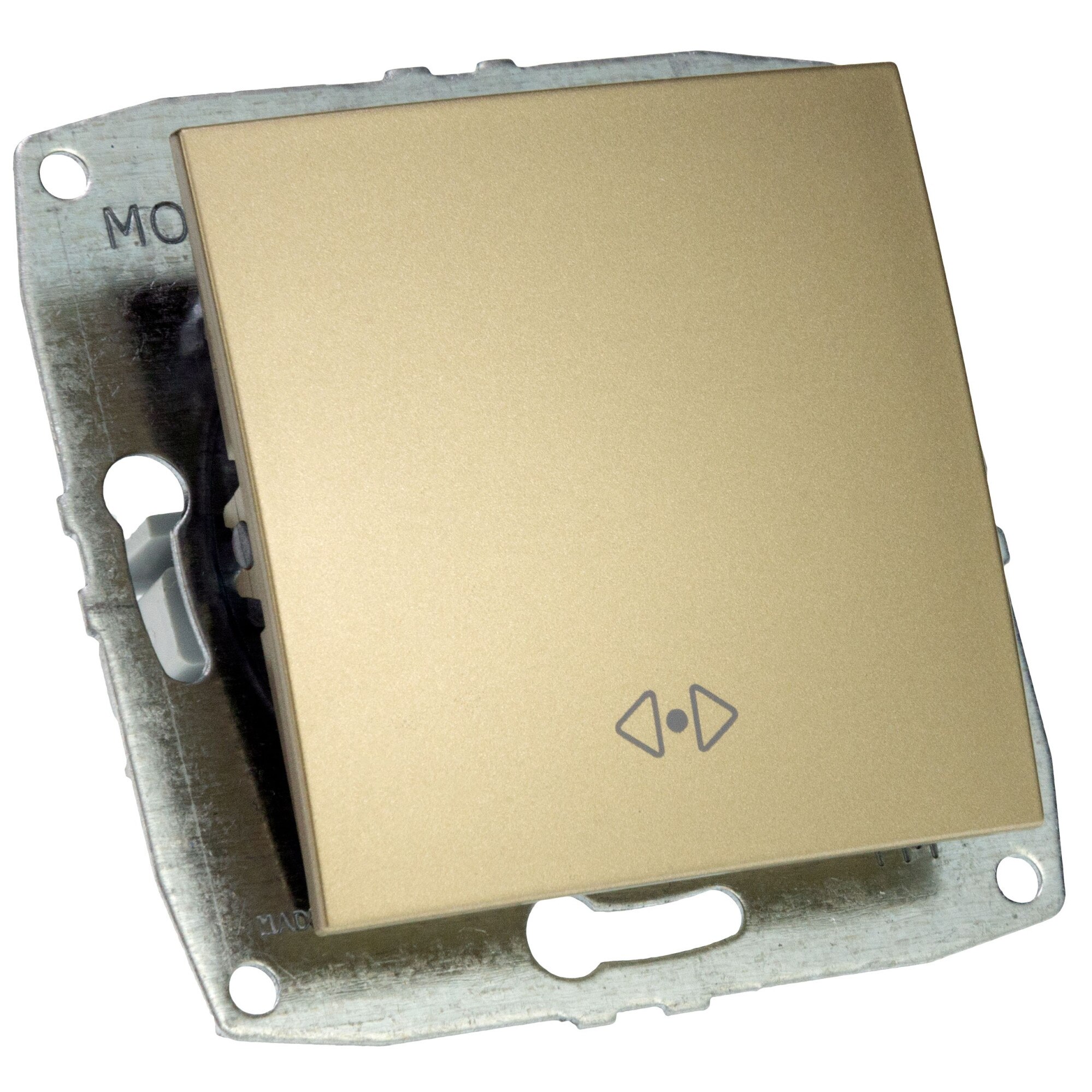 Mecanism Intrerupator cap cruce Mono Electric, 10A, titanium - eMAG.ro