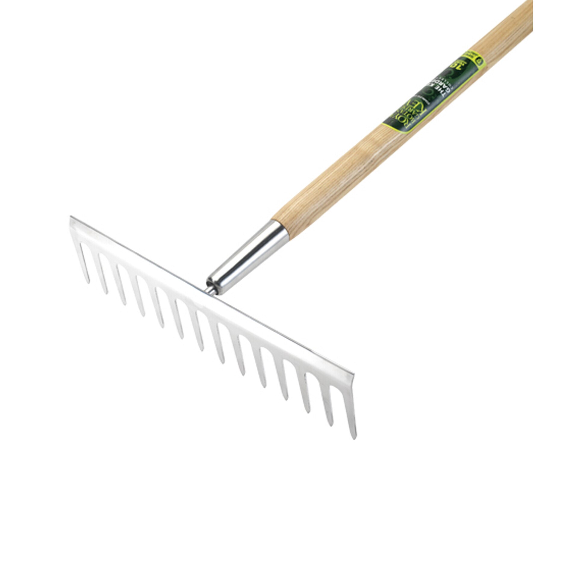 Grebla dreapta cu dinti din inox, coada de lemn, Spear & Jackson The ...