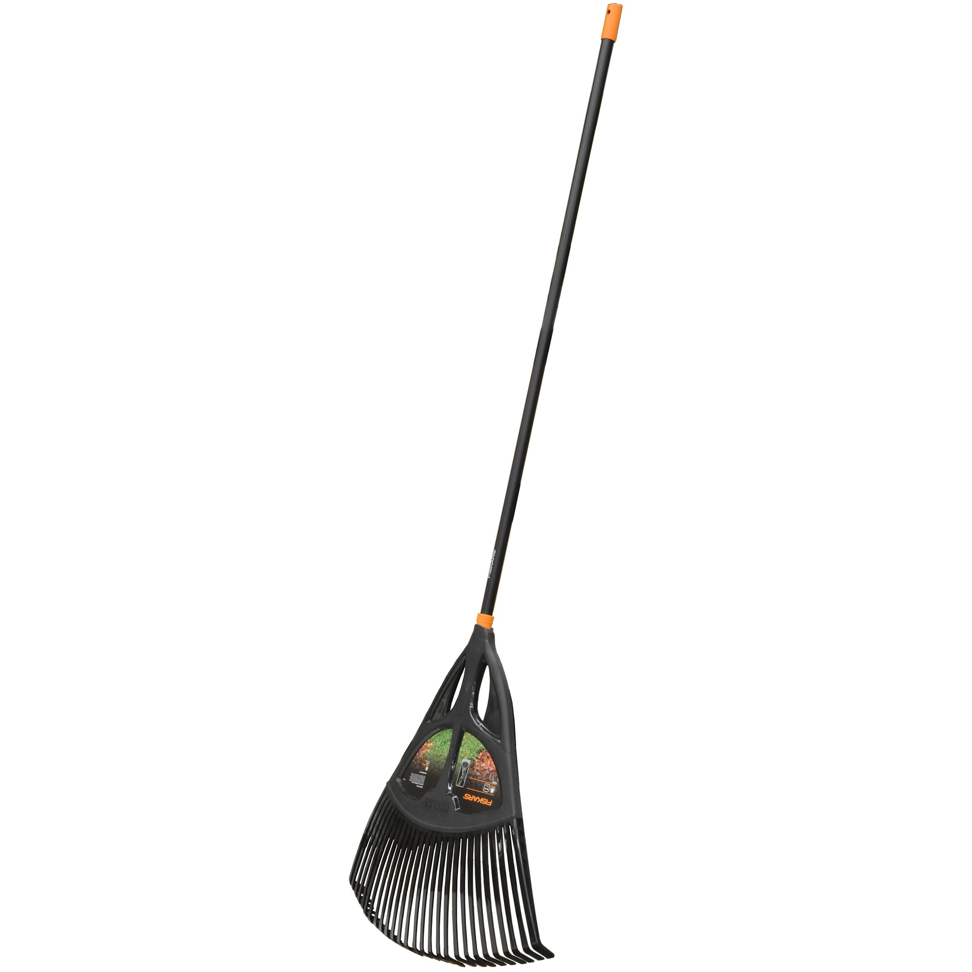 Grebla pentru frunze. Fiskars, aluminiu, 173.5 cm, negru - eMAG.ro
