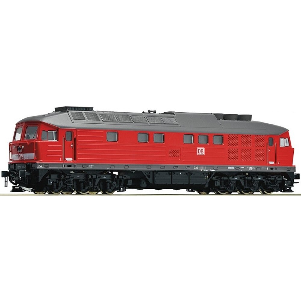 Locomotiva diesel clasa 233 DB, H0, Roco, plastic, rosu, 52496 - eMAG.ro