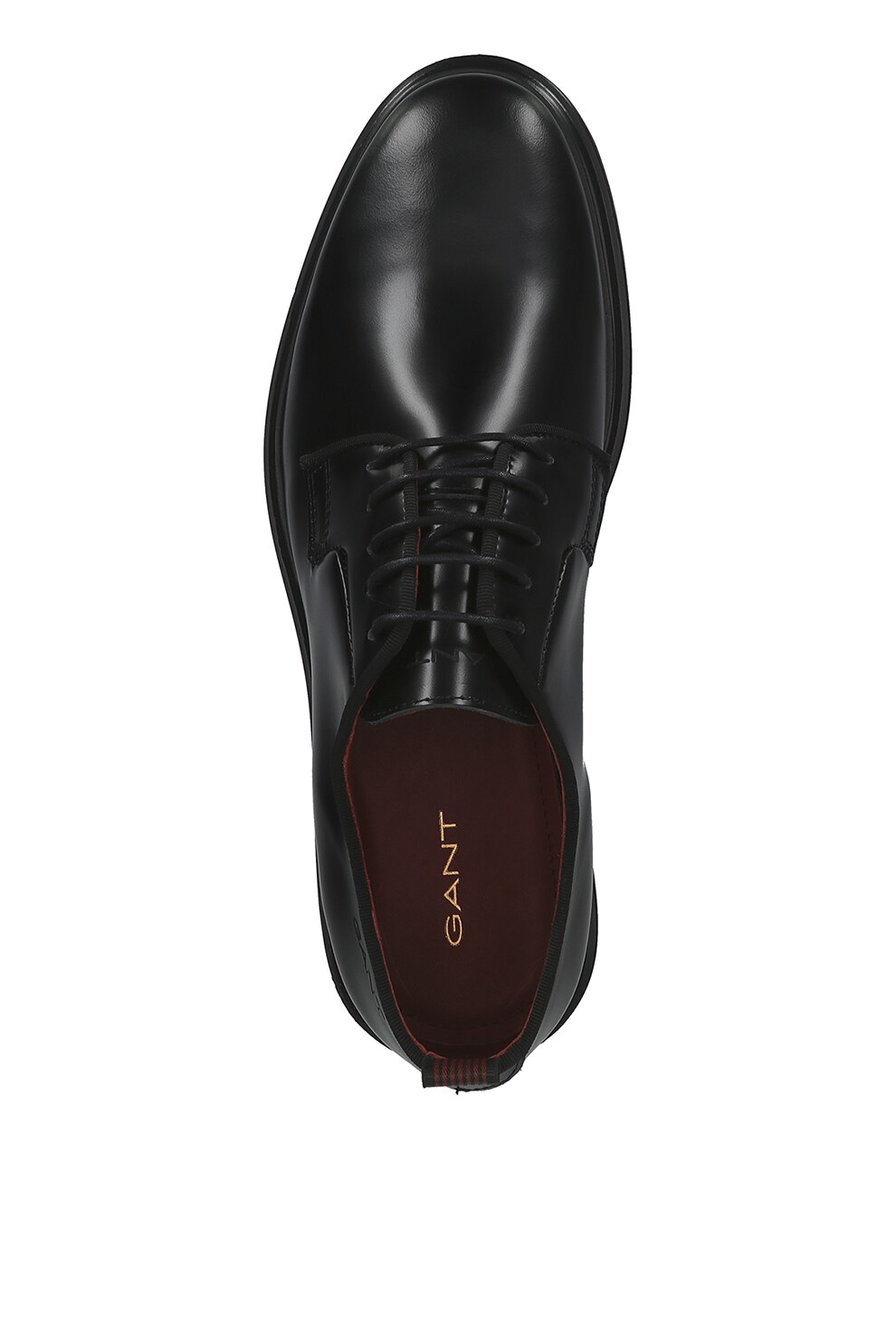 Gant, Pantofi derby de piele, Negru, 44 - eMAG.ro