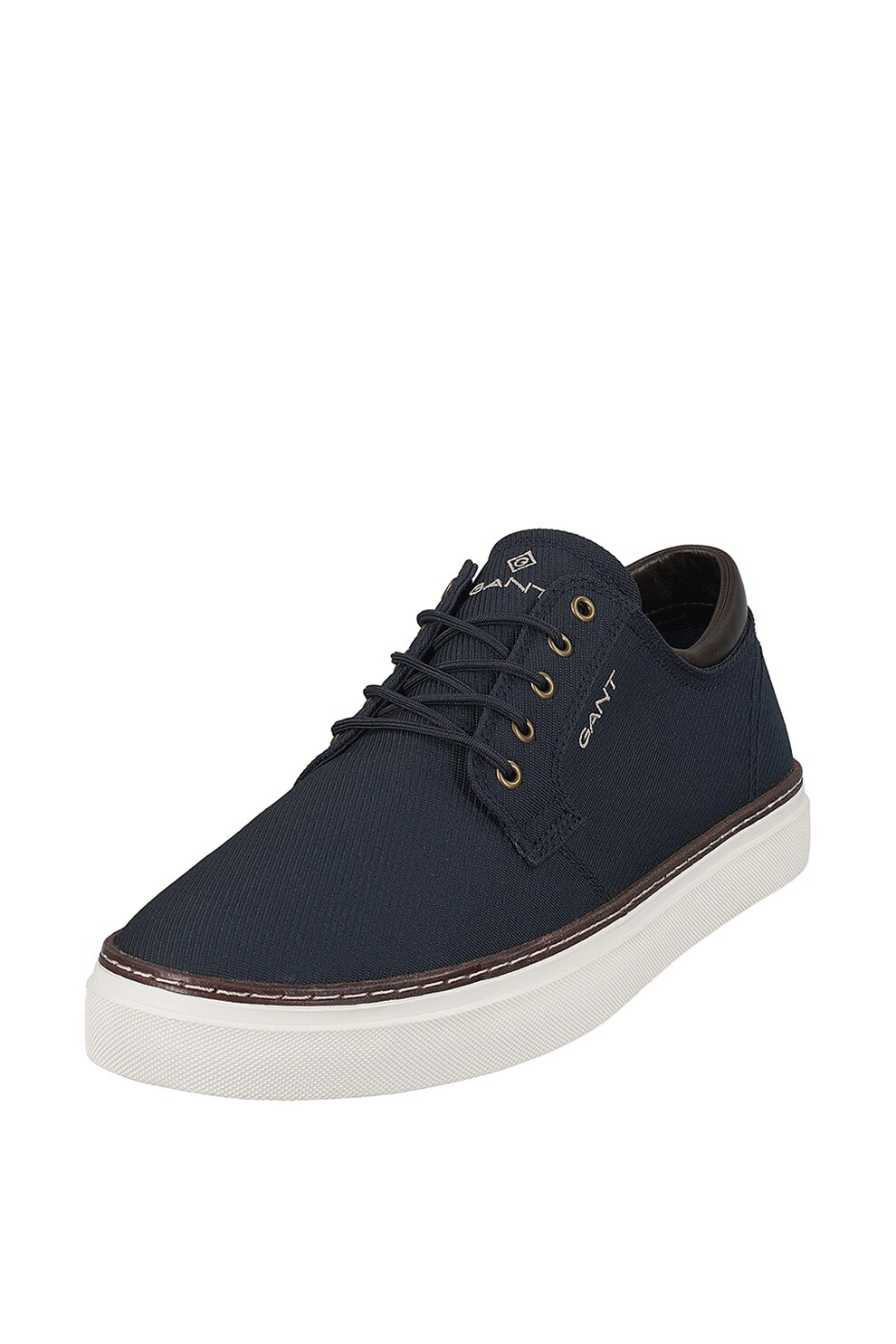 Gant, Pantofi sport cu logo brodat, Bleumarin, 42 - eMAG.ro