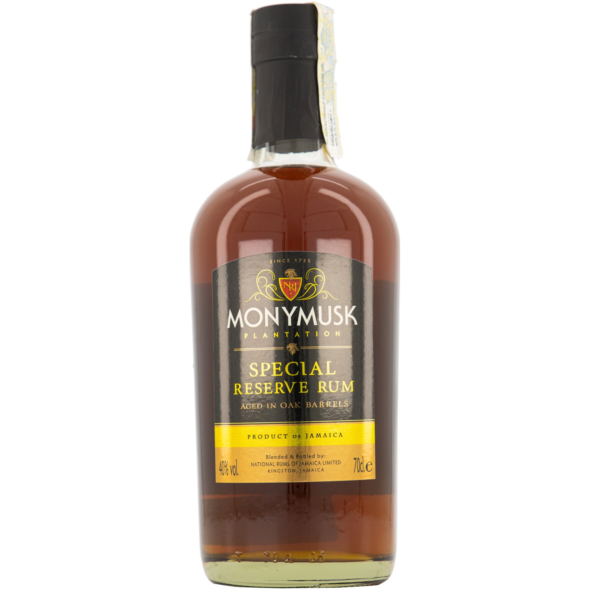 Rom Monymusk Special Reserve, Cask Aged Unfiltered Jamaican Rum, 40%, 0 ...