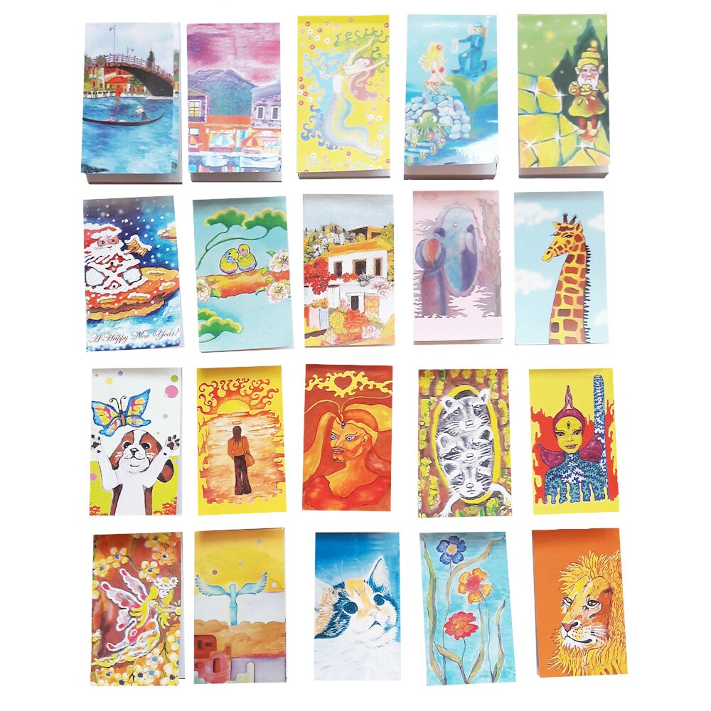 Set 20 carnetele de buzunar „Aleator 1” 5 x 8,3 cm, 100 foi veline ...