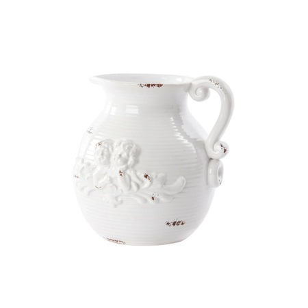 Carafa ceramica alba in forma de ulcior - eMAG.ro