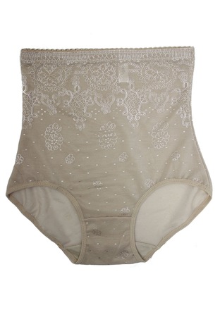 Chilot, modelator din dantela, crem L - eMAG.ro