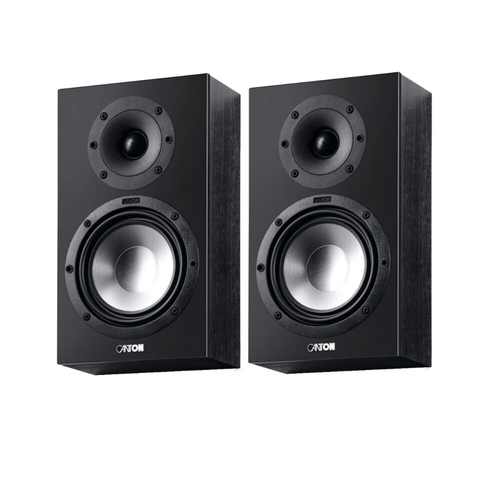 Pereche boxe perete/tavan Canton Gle 417, 60W, Negru - eMAG.ro