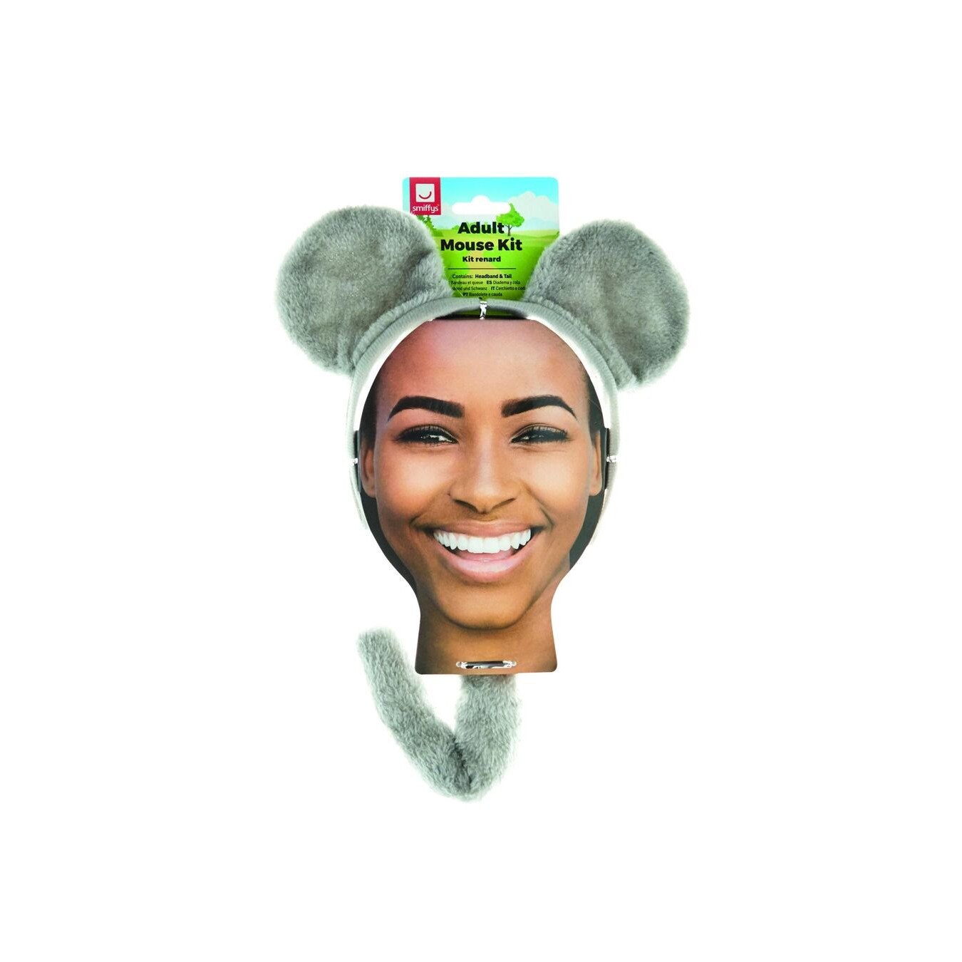 Set soricel cu urechi si coada, Smiffy - eMAG.ro