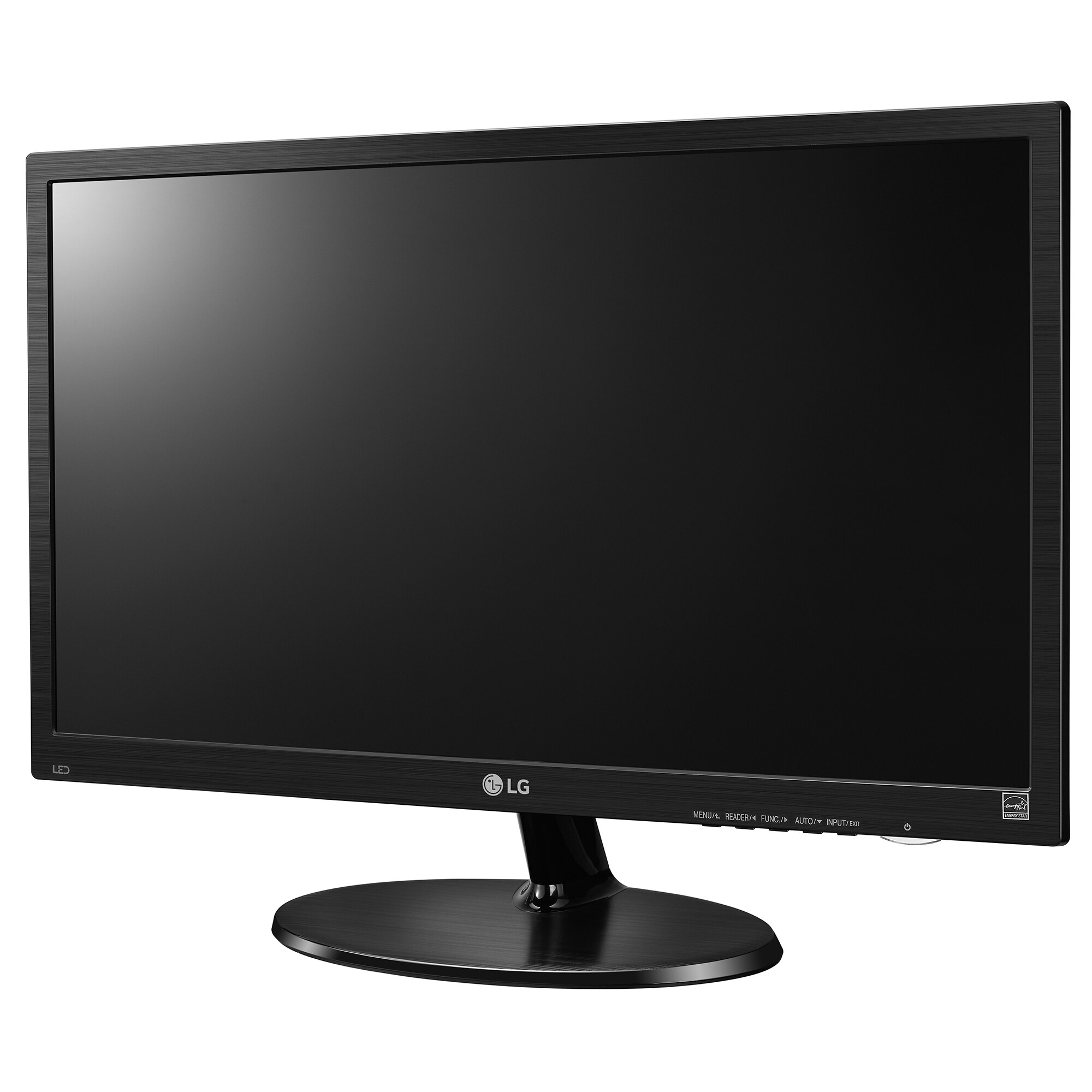 Монитор LED LG, 21,5", Full HD, VGA, Черен, 22M38A-B - eMAG.bg