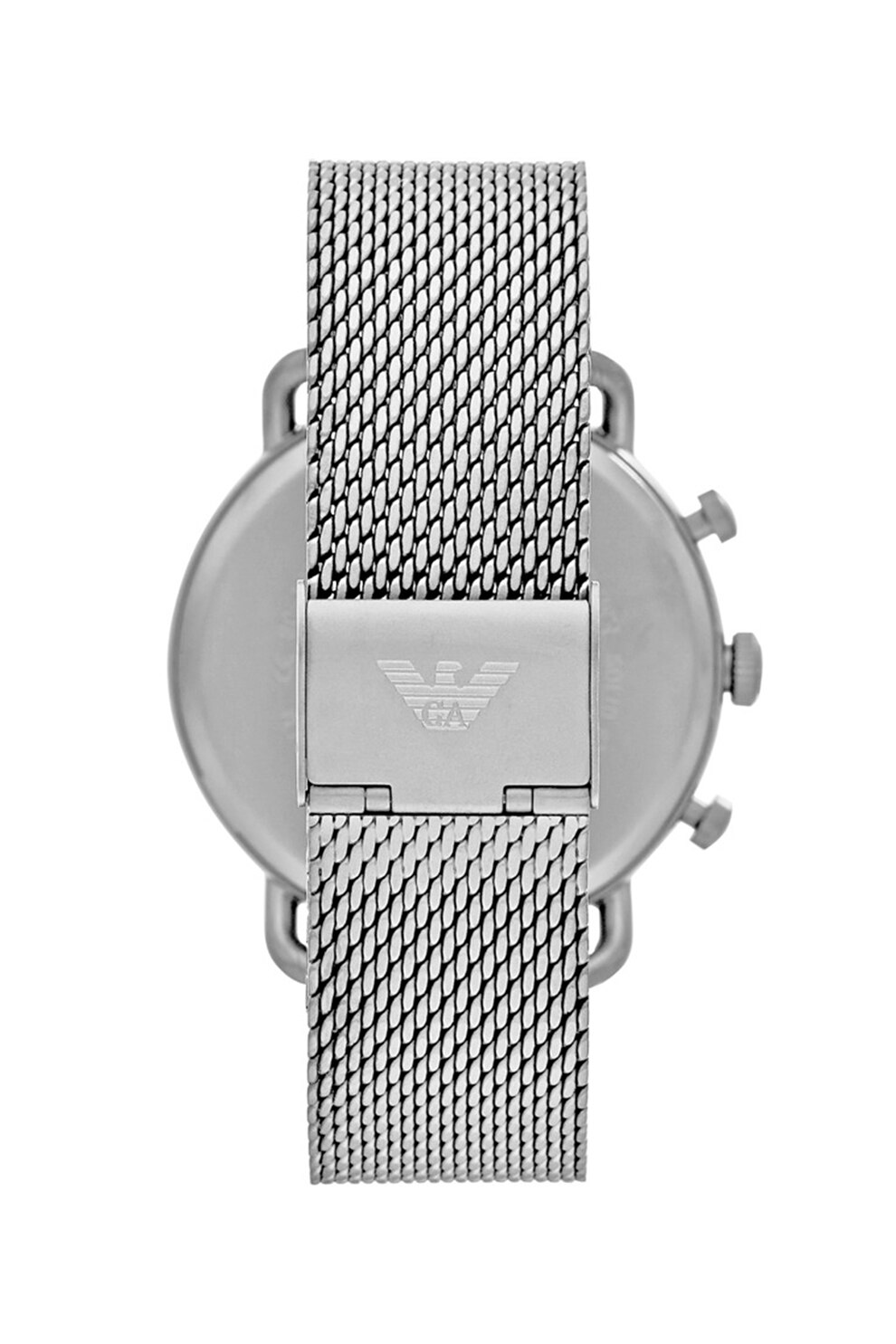 Emporio Armani, Часовник с хронограф, Сребрист - eMAG.bg