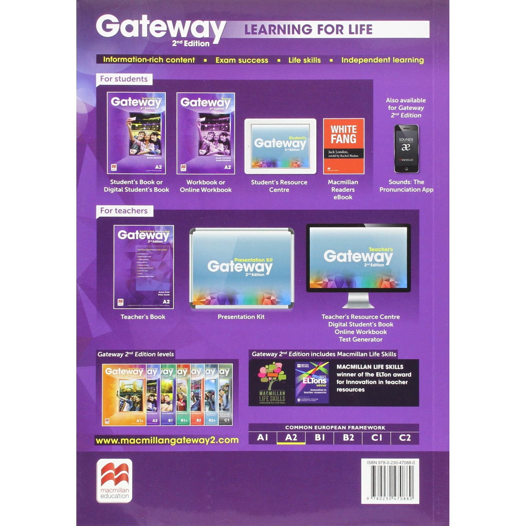 Gateway A2 Workbook - Lynda EdwardsAnnie Cornford - eMAG.ro