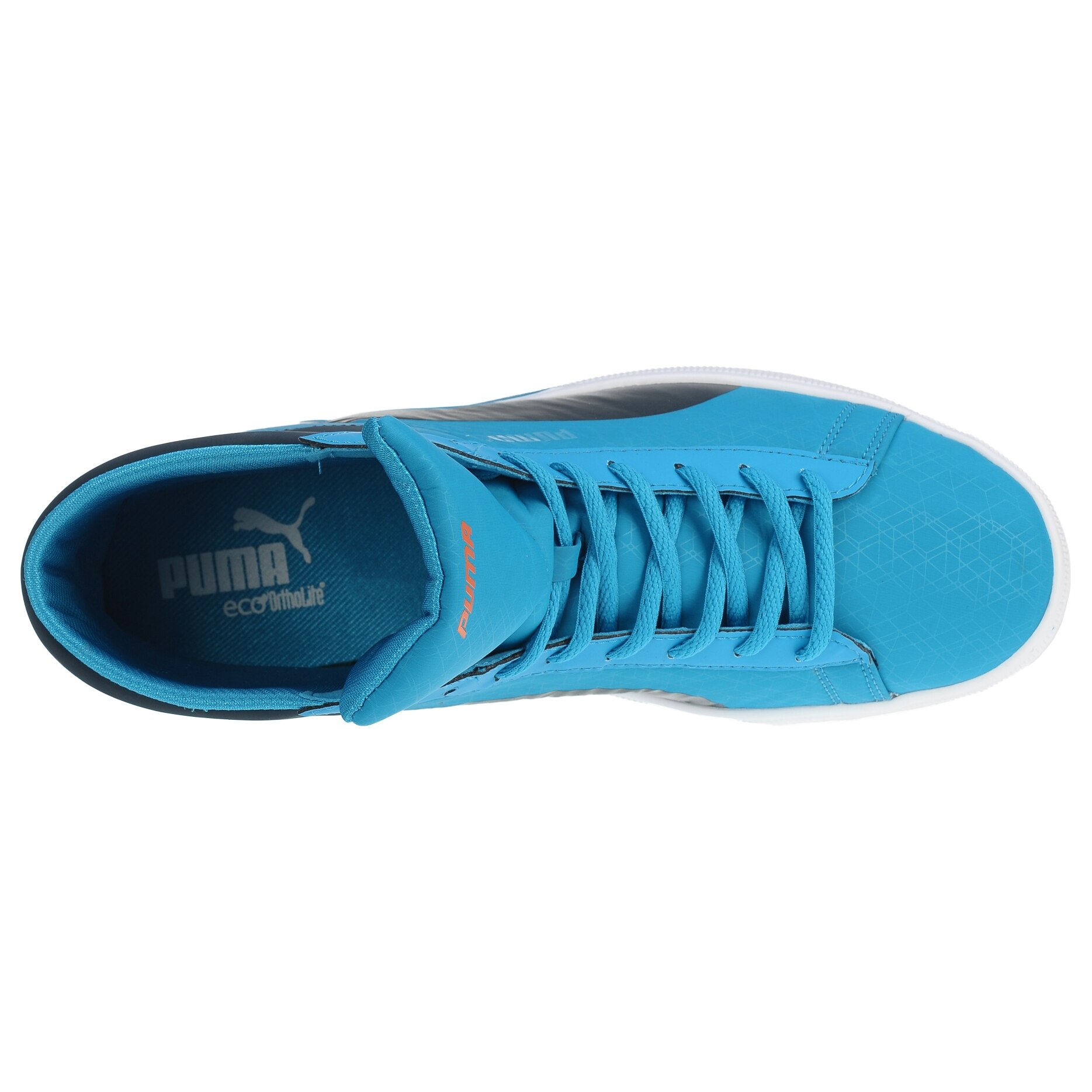 Bascheti barbati Puma Future Suede Mid Lite ho-midnight navy-white ...