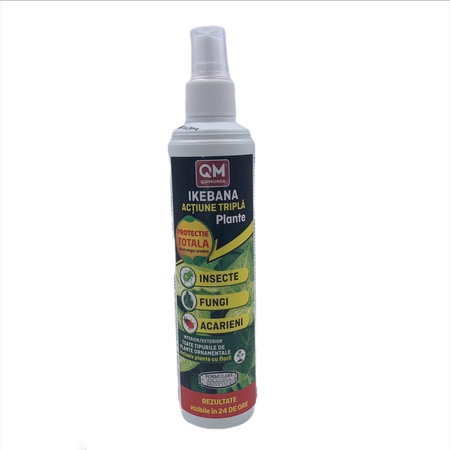 Ikebana Növény rovarirtó, háromszoros kezelés növények számára, 250 ml ...