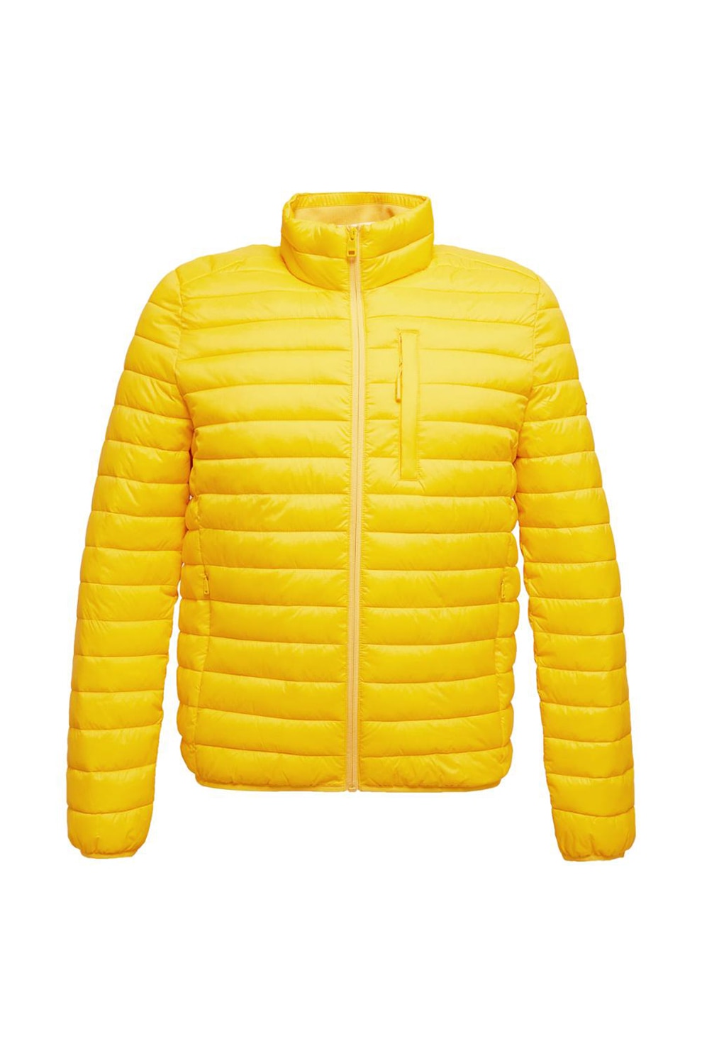 Esprit, Капитонирано непромокаемо зимно яке, Жълт, L - eMAG.bg