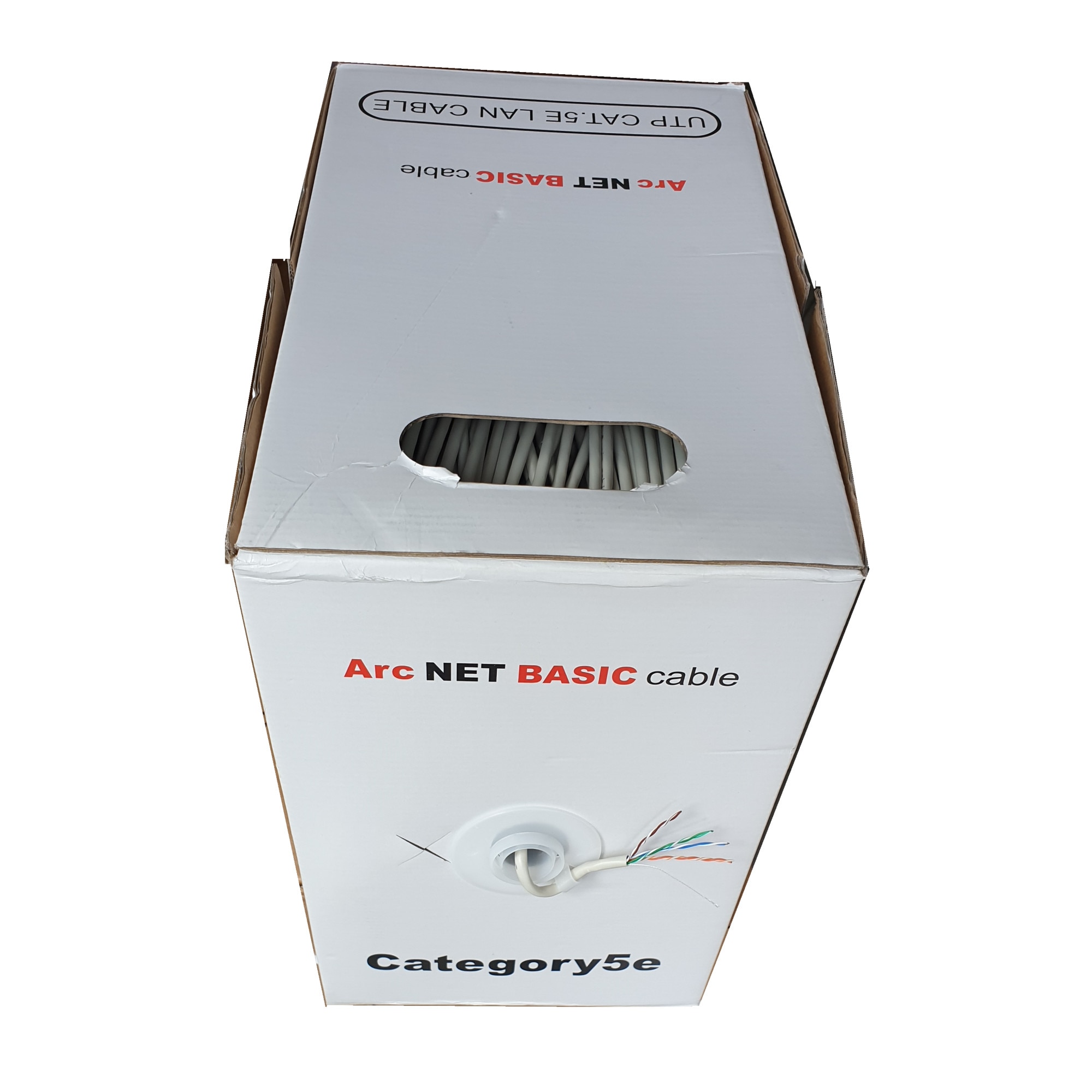 Cablu UTP cat5e ArcNet Basic (2 perechi cupru + 2 perechi CCA), fir ...