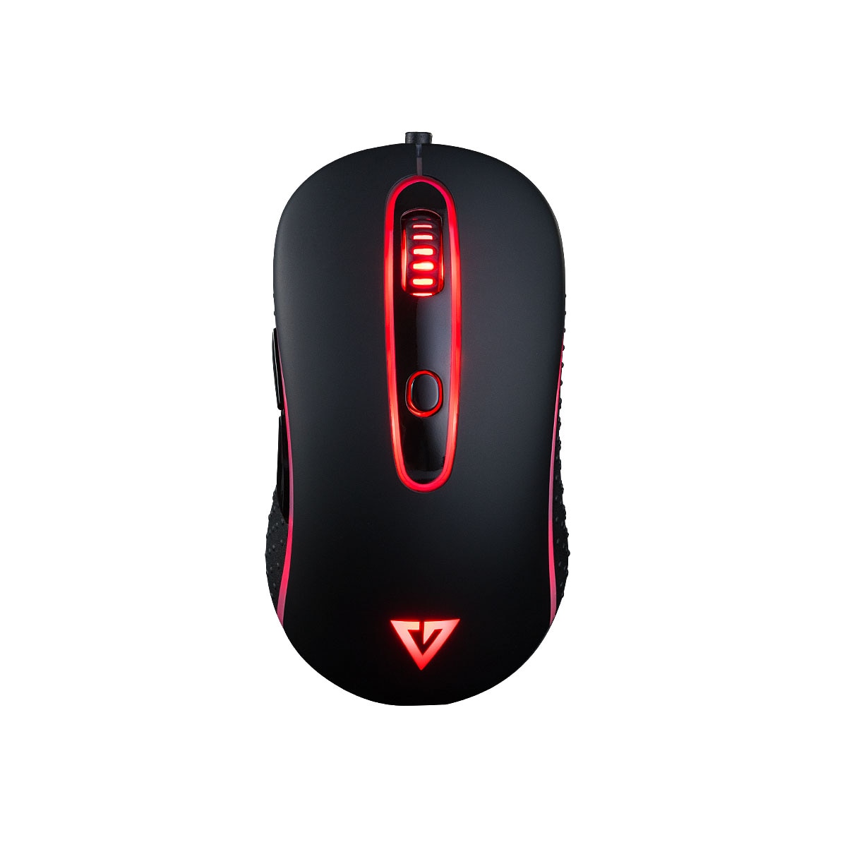 Mouse pentru gaming, Modecom, Volcano GMX2 RGB, 7200 DPI, Rosu/Negru ...