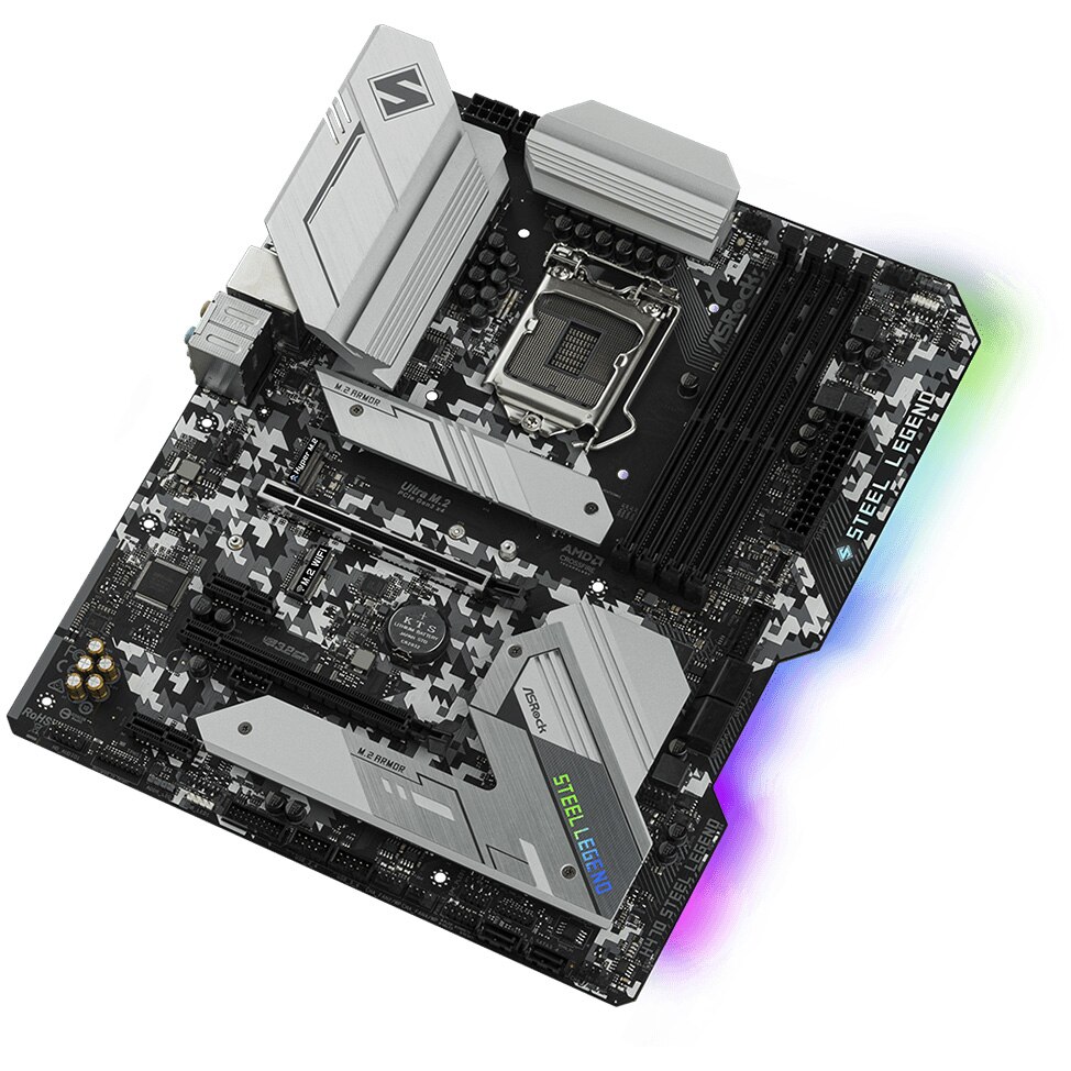 Placa de baza AsRock H470 STEEL LEGEND, Socket 1200 - eMAG.ro
