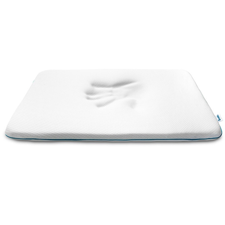 Perna memory 37 x 57 x 3 cm pentru bebelusi Sensillo 527793, Alb - eMAG.ro