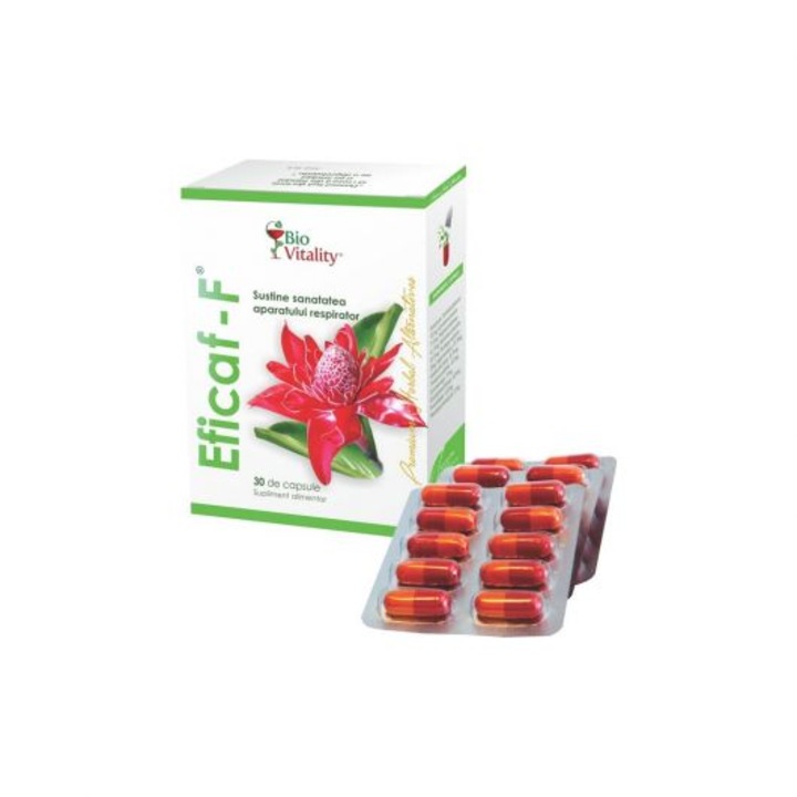 Eficaf 30 capsule Bio Vitality - eMAG.ro
