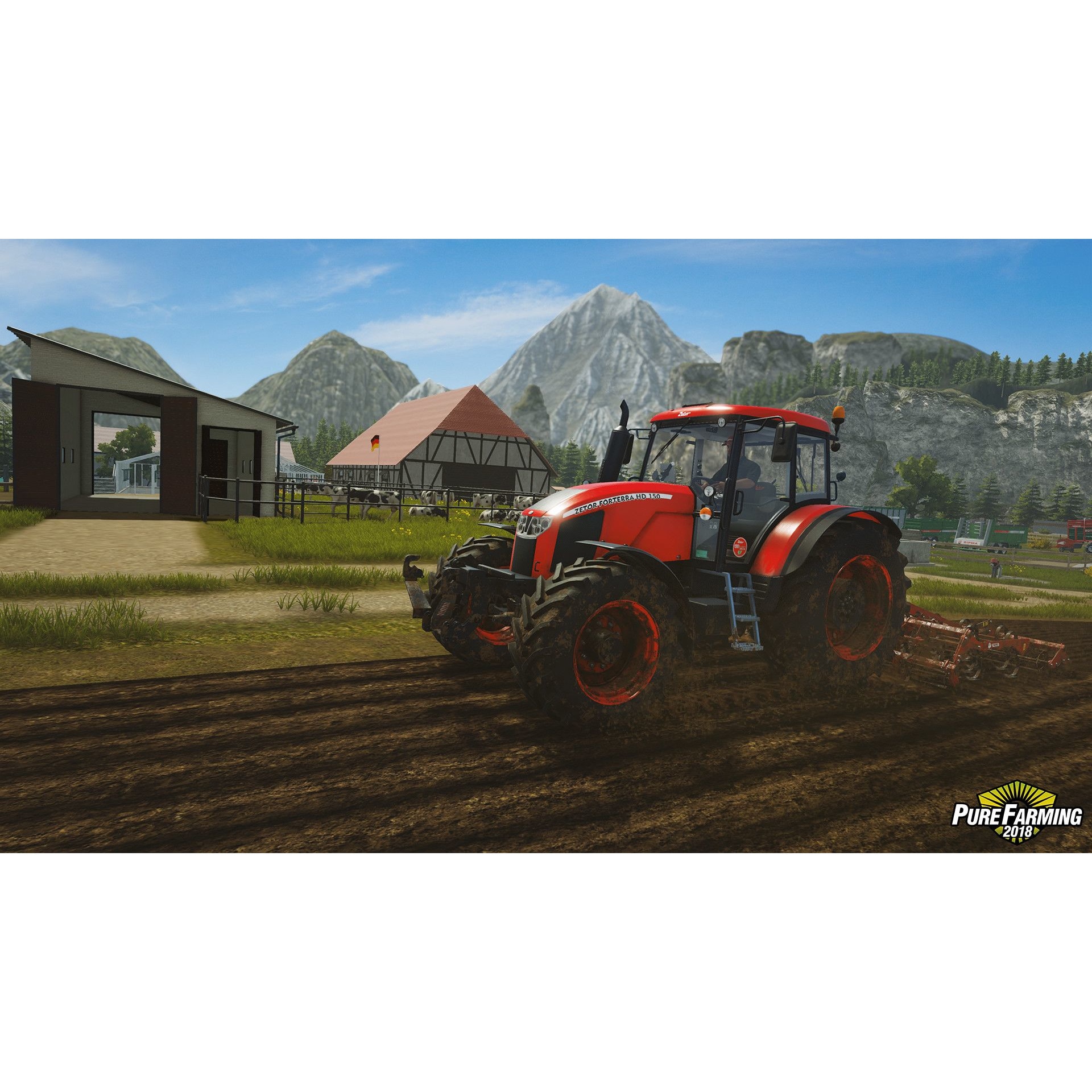 Játék Pure Farming 18 - Germany Map DLC Steam Key Global PC (Instant ...