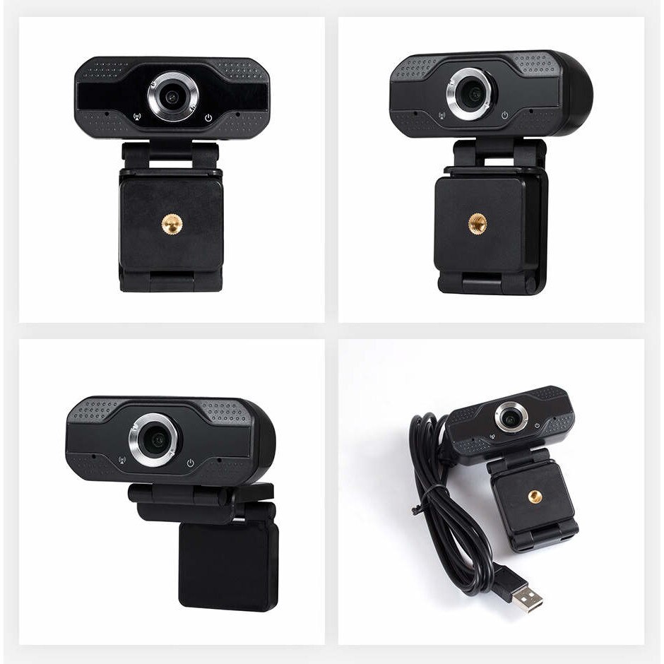 Camera web USB full HD,1080P, negru cu microfon - eMAG.ro