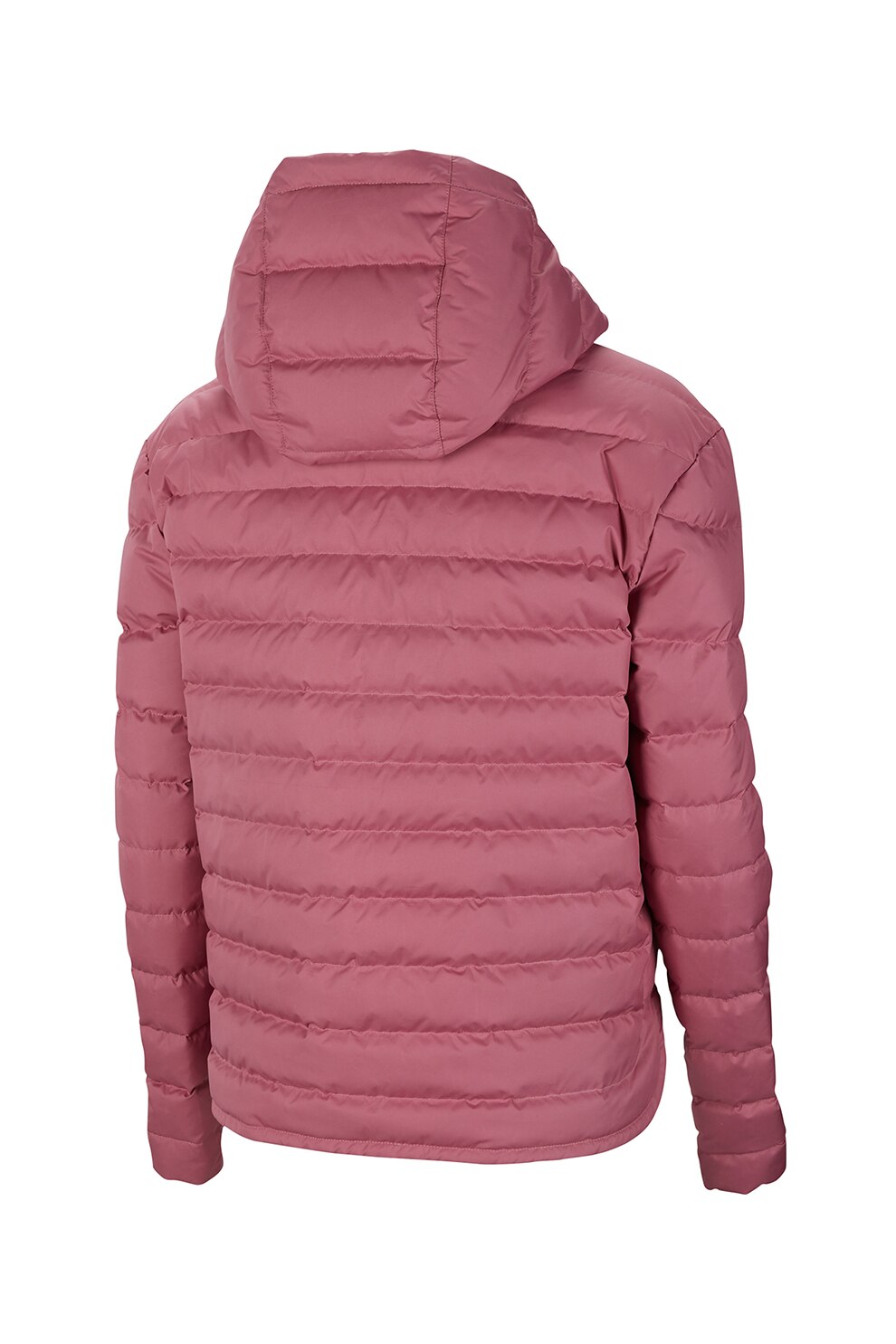 Nike, Geaca cu puf si gluga, Roz fandango, L - eMAG.ro