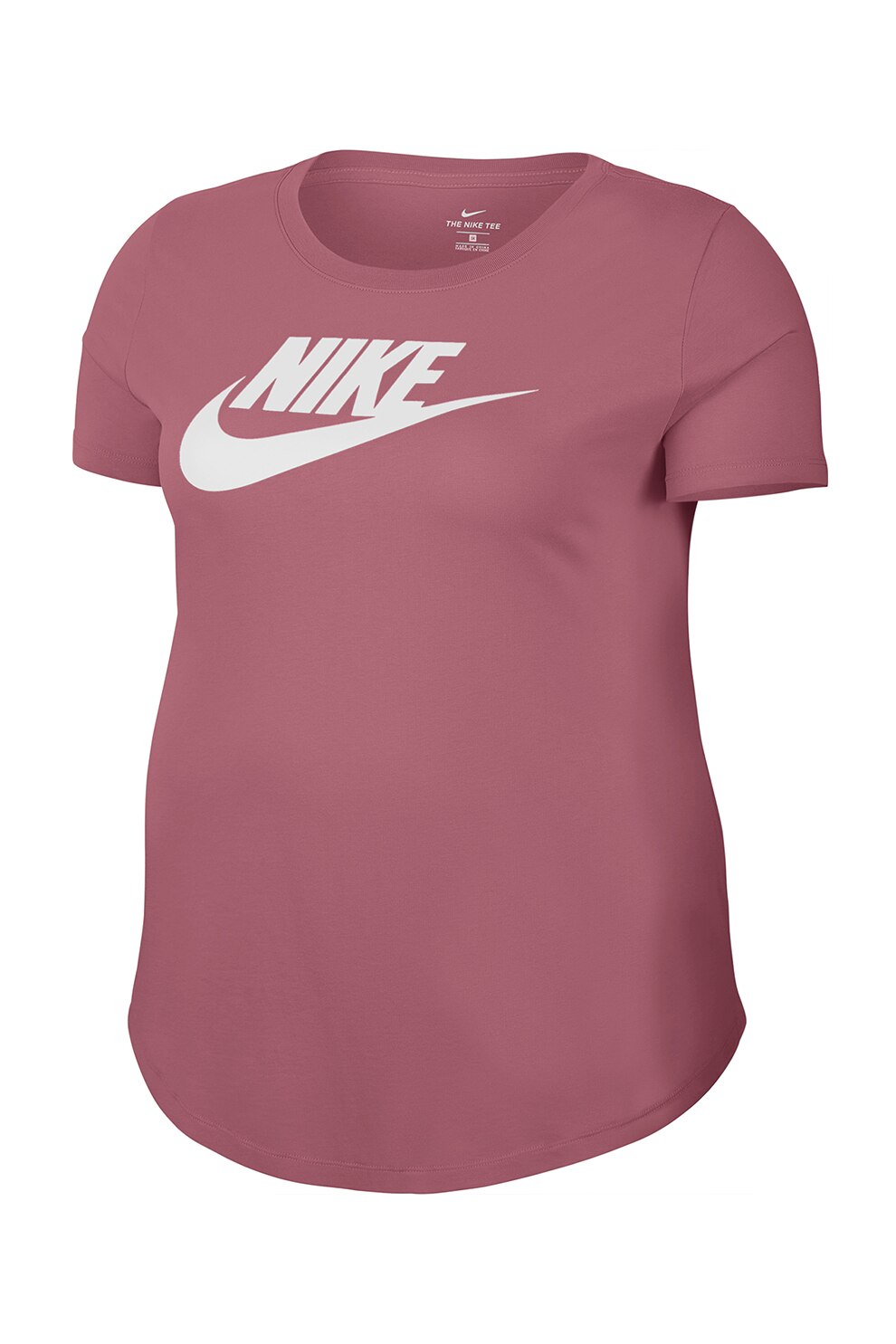 Nike, Tricou cu imprimeu logo Futura Plus, Roz prafuit, 3X - eMAG.ro
