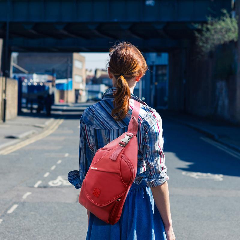 Geanta Premium ultra usoara, PROMATE Sling Bag, rucsac pentru tableta ...