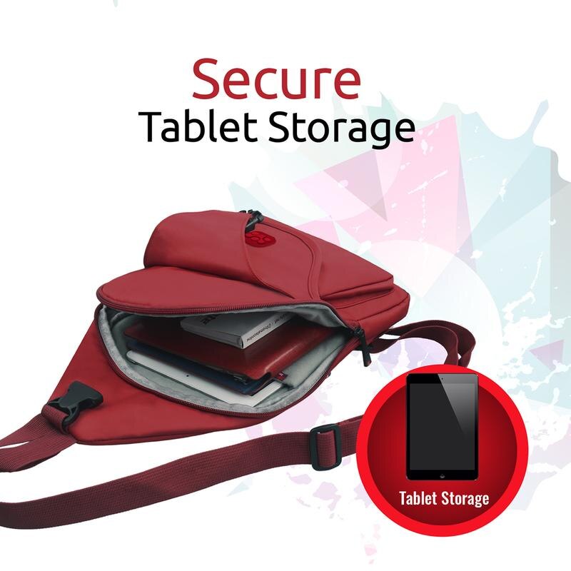 Geanta Premium ultra usoara, PROMATE Sling Bag, rucsac pentru tableta ...