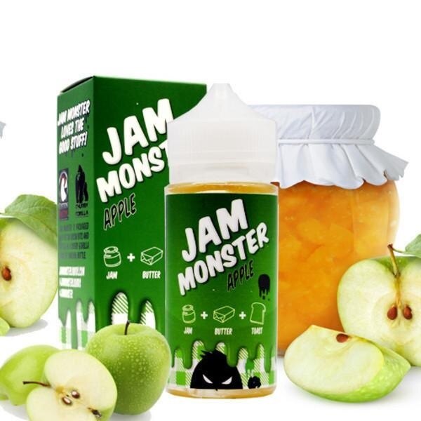 Lichid Jam Monster - Apple ,100ml ,0mg/ml - eMAG.ro