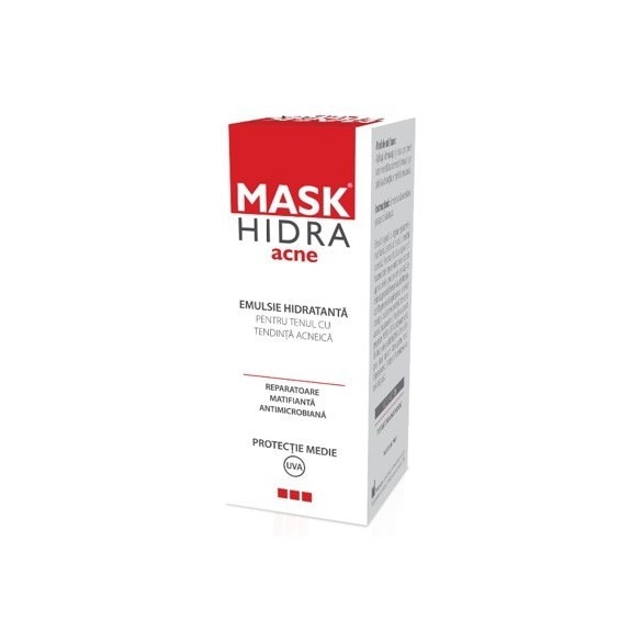 Emulsie hidratanta Mask Hidra acne 50 ml - eMAG.ro