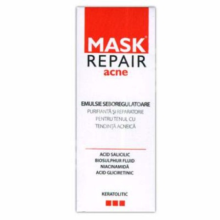 Emulsie seboregulatoare Mask Repair acne 50 ml - eMAG.ro