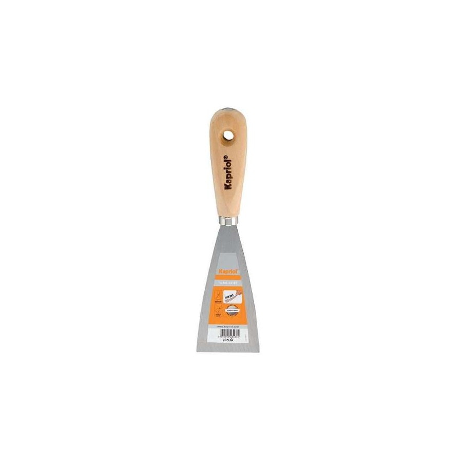 Spaclu cu maner din lemn, latime lama 120 mm, Kapriol - eMAG.ro