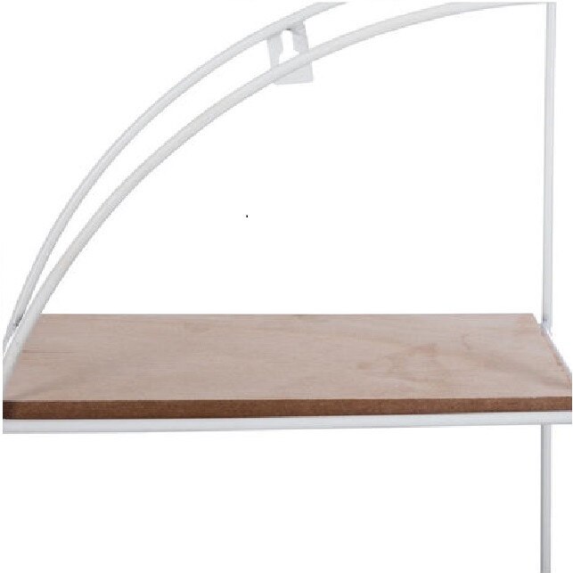 Raft metalic rotund alb - eMAG.ro