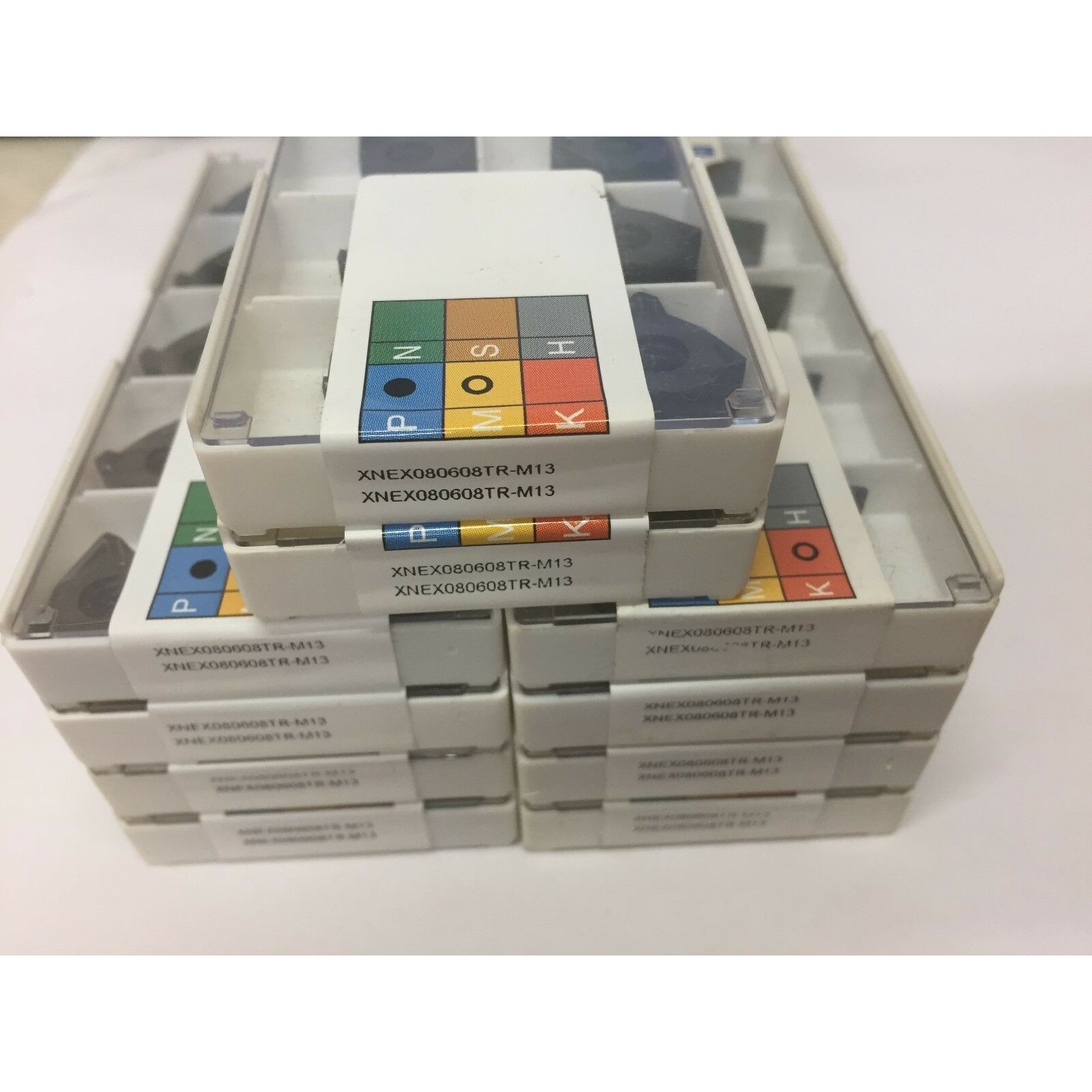 Set 10 Placute amovibile vidia, XNEX080608, SECO, pentru frezare - eMAG.ro