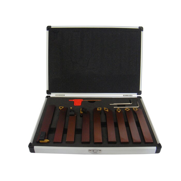 Set 9 cutite de strung cu placute amovibile de 16 x 16 mm - eMAG.ro