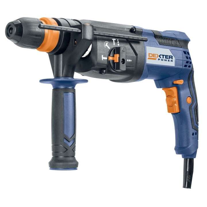 Ciocan rotopercutor Dexter Power IV, 800 W, 3 J - eMAG.ro