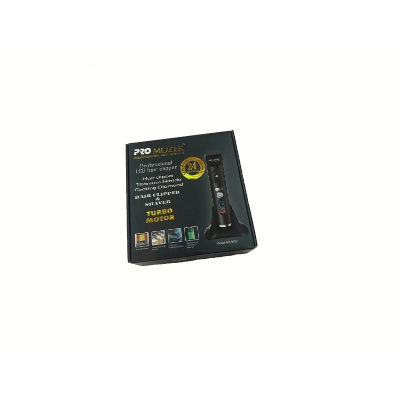 Професионална машинка за подстригване ProMozer MZ-9821, Безжична, 5 ...