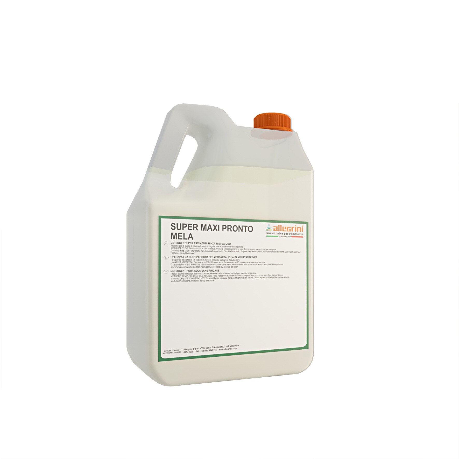 Препарат за ежедневно почистване на под Allegrini, Super maxi pronto ...