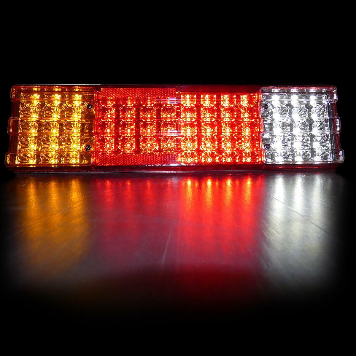 Set 2 Led Lampi Stop Auto Flexzon, 6 Functii, pentru Remorca, Camion ...